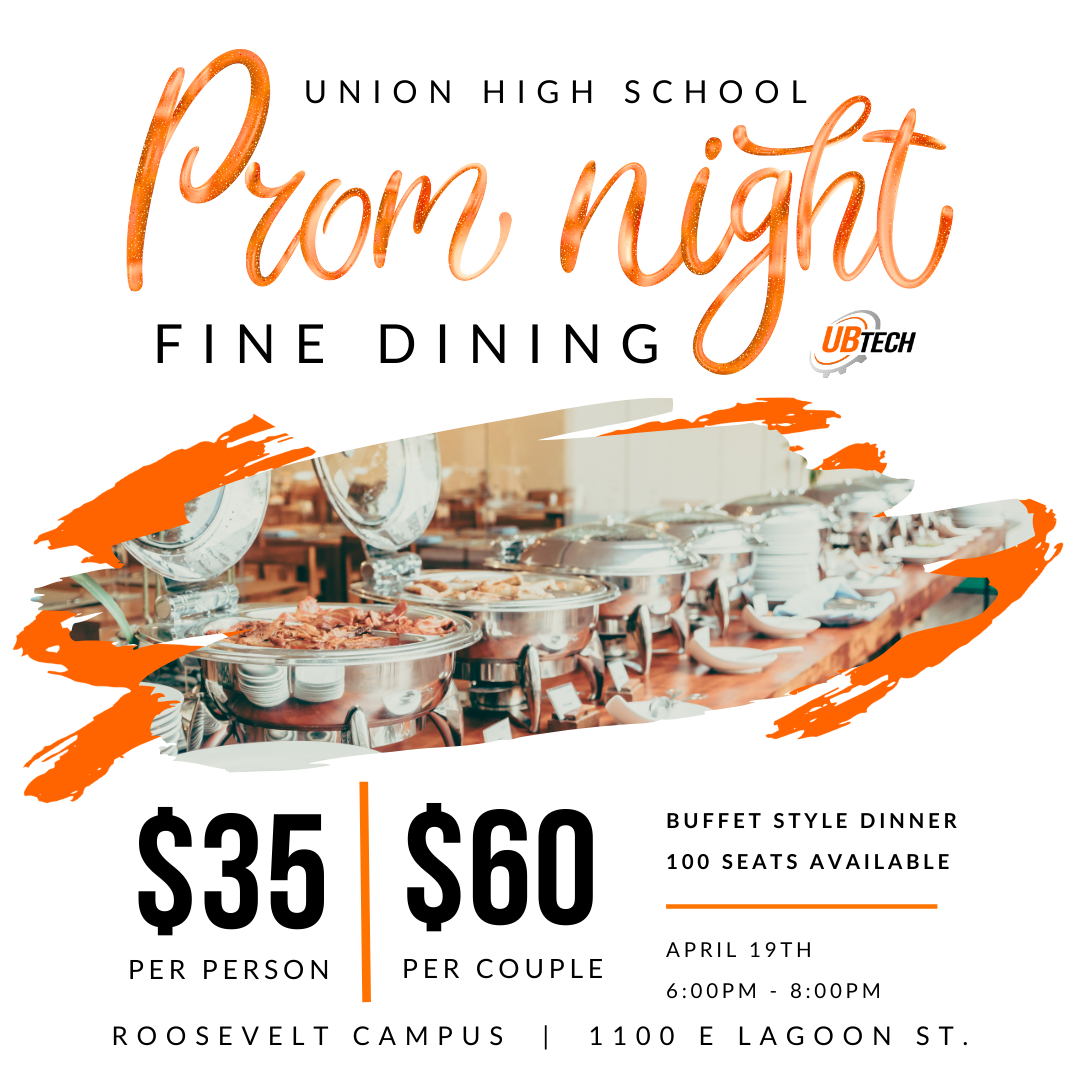 Union High School Prom Night Fine Dining | Startup State Initiative | Utah